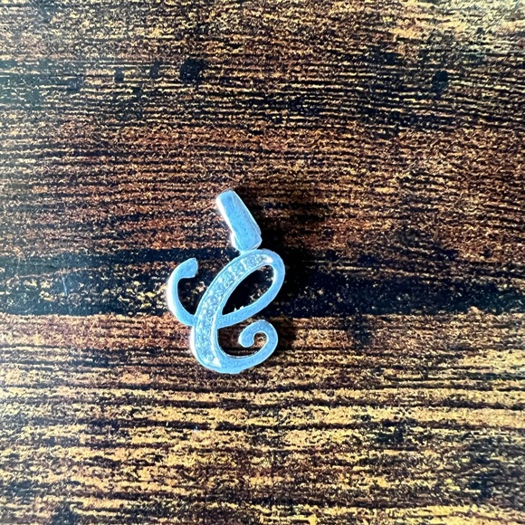 Jewelry | Letter E Pendant Silver 925 | Poshmark